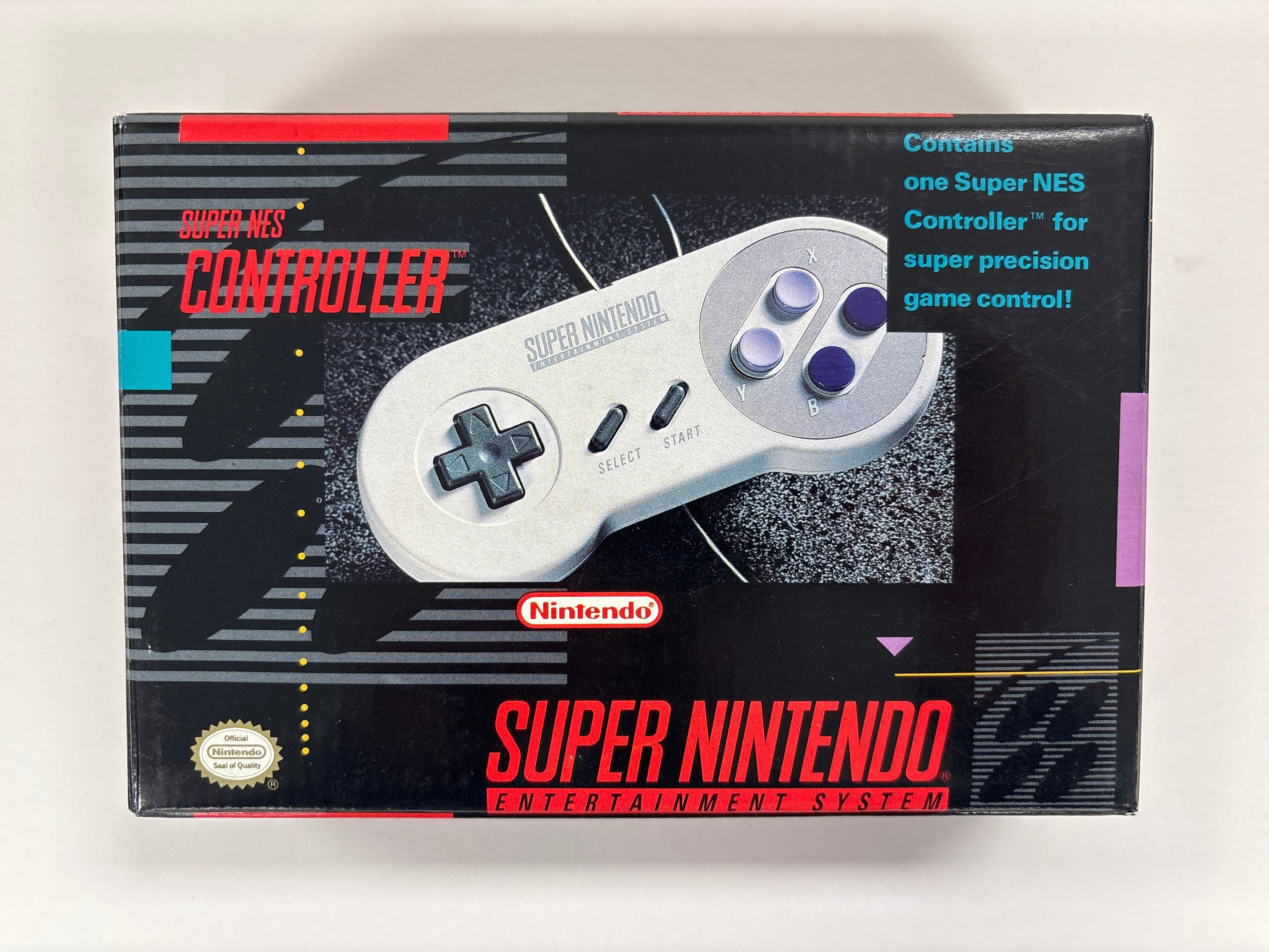 Super NES Controller - Super Nintendo SNES Box Only