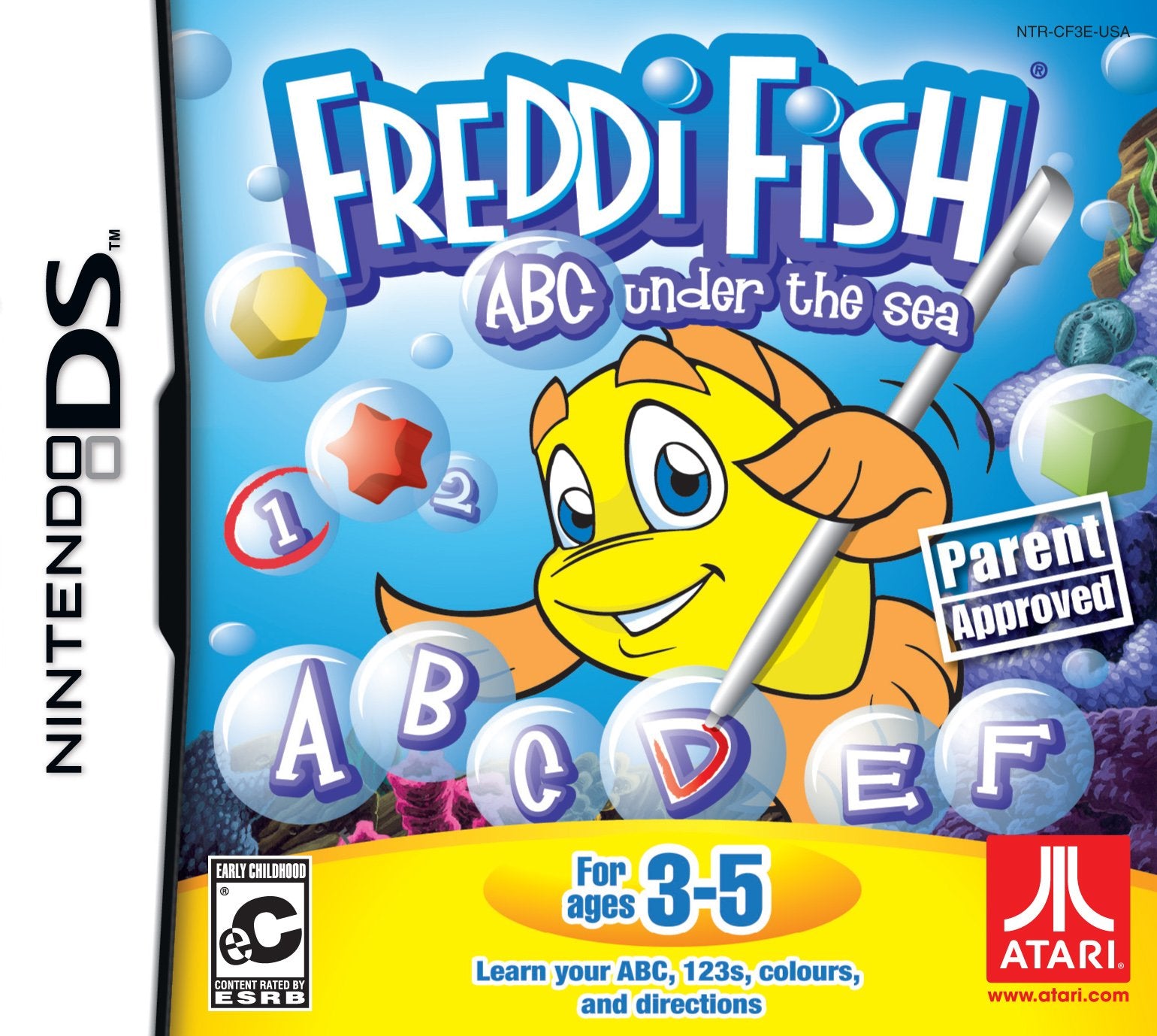 Freddi Fish ABC Under the Sea | DS | CaveGamers